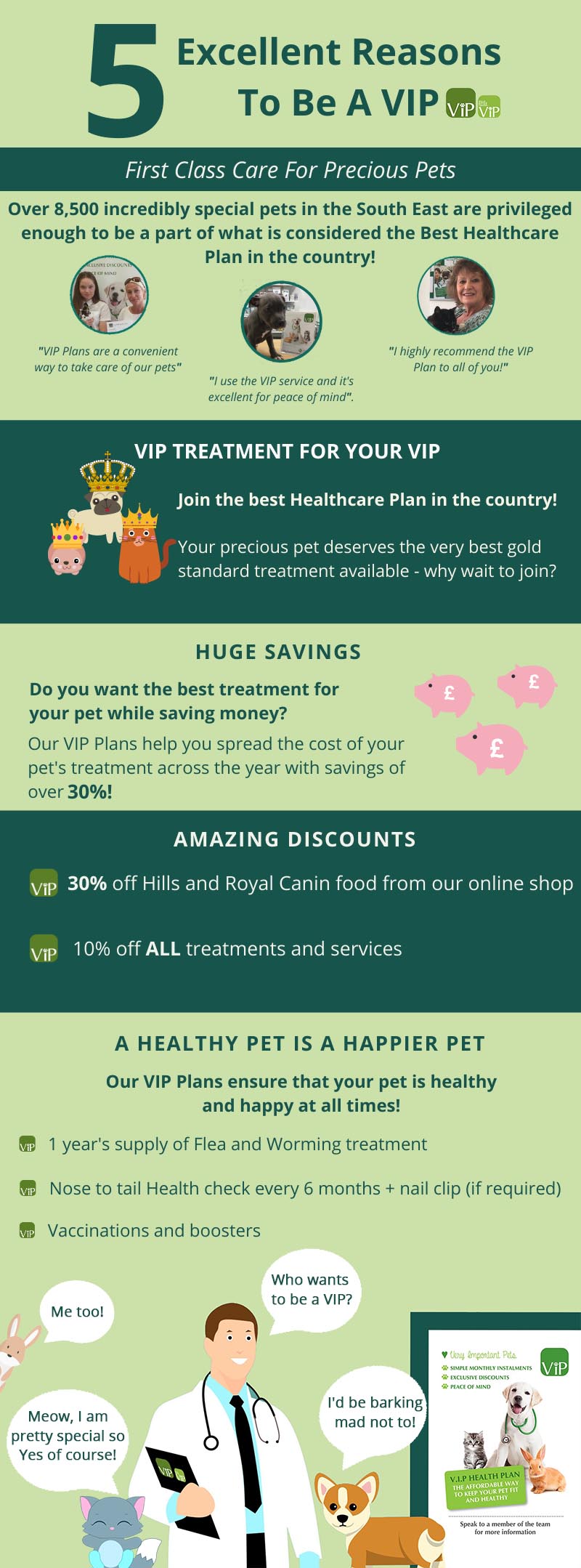 VIP Dog | Parish Lane Vets